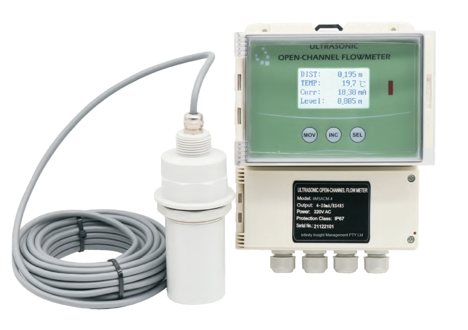 Ultrasonic Open Channel Flow Meters | Infinity Insight Management